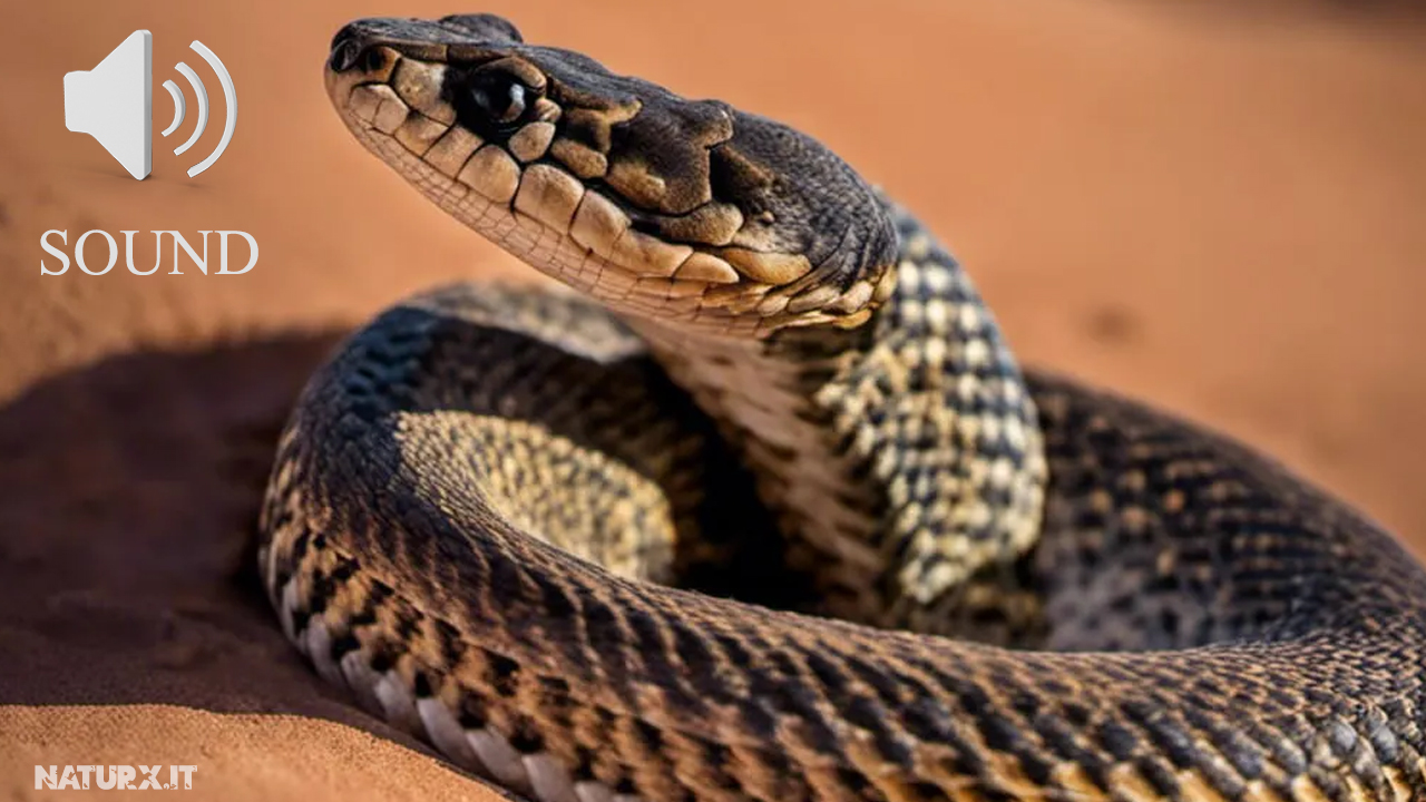 Il Sibilo Segreto dei Serpenti | Snake sound – Hissing sound – Naturx