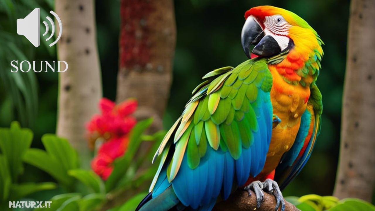 La Melodia delle Piume: Il Verso del Pappagallo | Parrot Sound – Naturx
