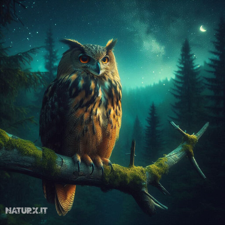 Il Gufo Reale: Un Maestoso Predatore Notturno – Naturx
