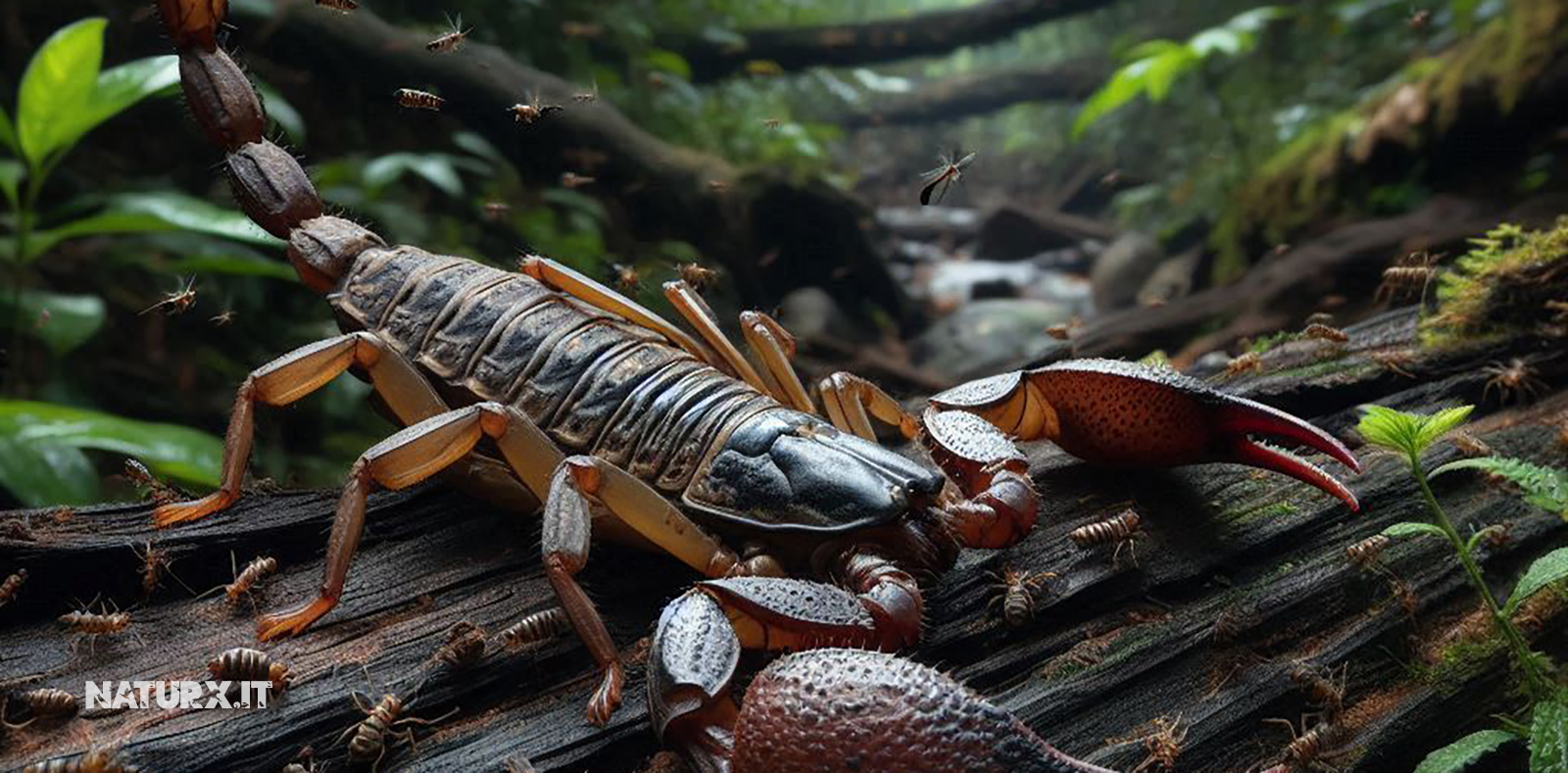 Lo Scorpione Imperatore: Un Gigante Affascinante del Mondo Artropode ...